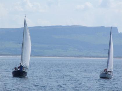 Shroove Regatta from Inishowen Donegal Ireland