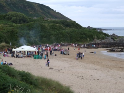 Shroove Beach Barbecue in Inishowen Donegal 310709