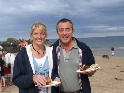 Shroove Beach Barbecue in Inishowen Donegal 310709