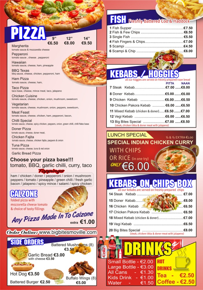 Big Bites Takeaway Moville